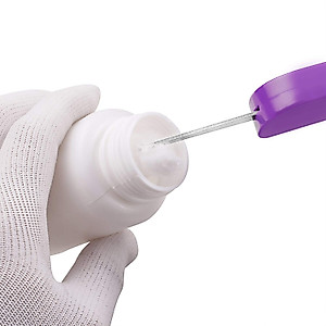 Right Hand Pill Counting Tray with Spatula (Purple)