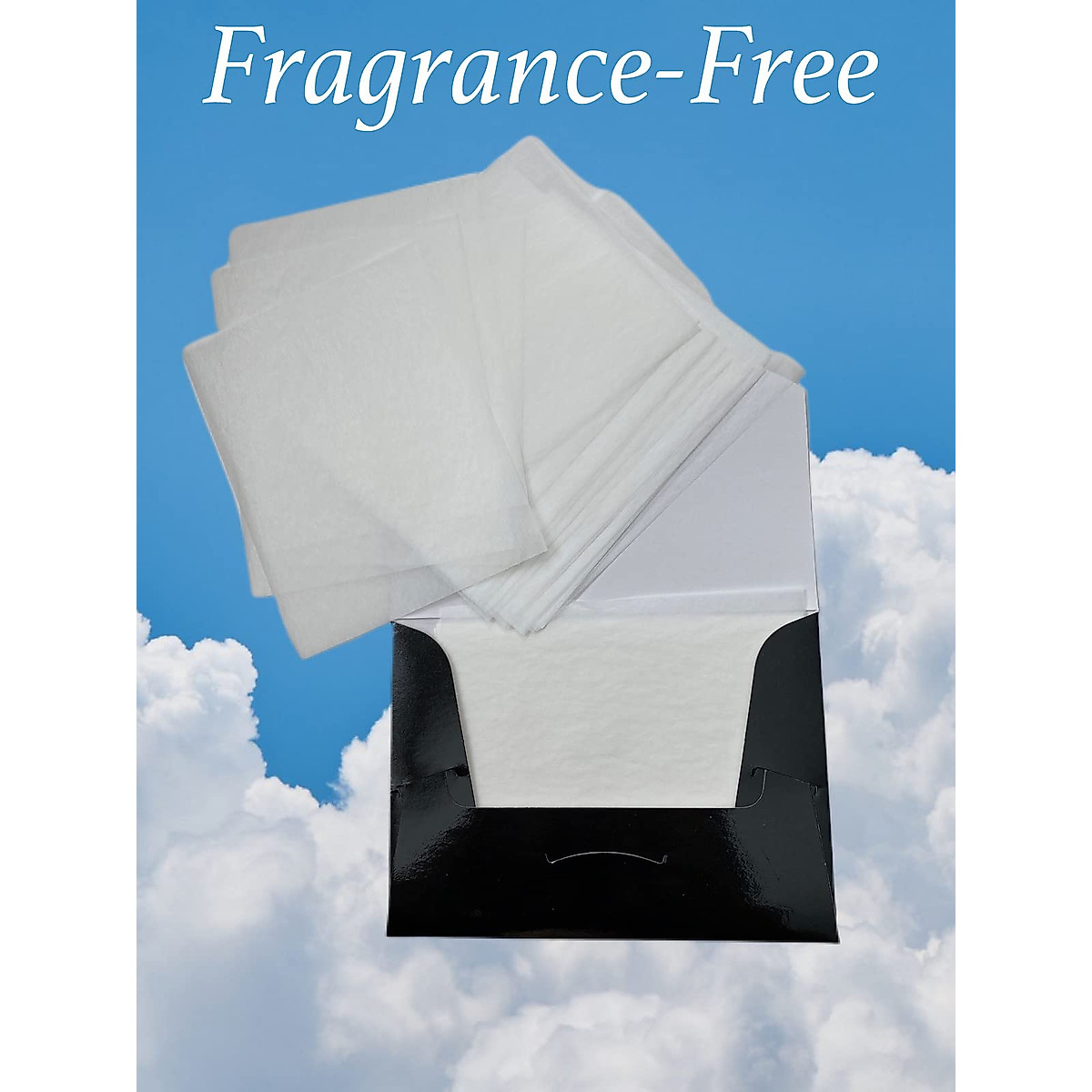 2 Pks FRAGRANCE-FREE Unscented Natural Abaca Blotting Paper - 100 Oil Blotting Sheets - Makeup Friendly UNISEX Oily Skin Shine Blotter Photography Zoom Meetings Travel Gym School - MADE IN TAIWAN