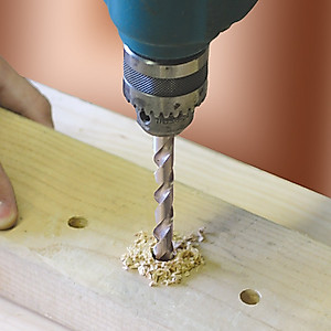 IVY Classic 01908 1/8 x 2-3/4-Inch Brad Point Drill Bit, High-Speed Chrome Vanadium Steel, 1/Tube