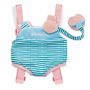 Manhattan Toy Wee Baby Stella Travel Time Carrier Baby Doll Accessories Set for 12" Dolls