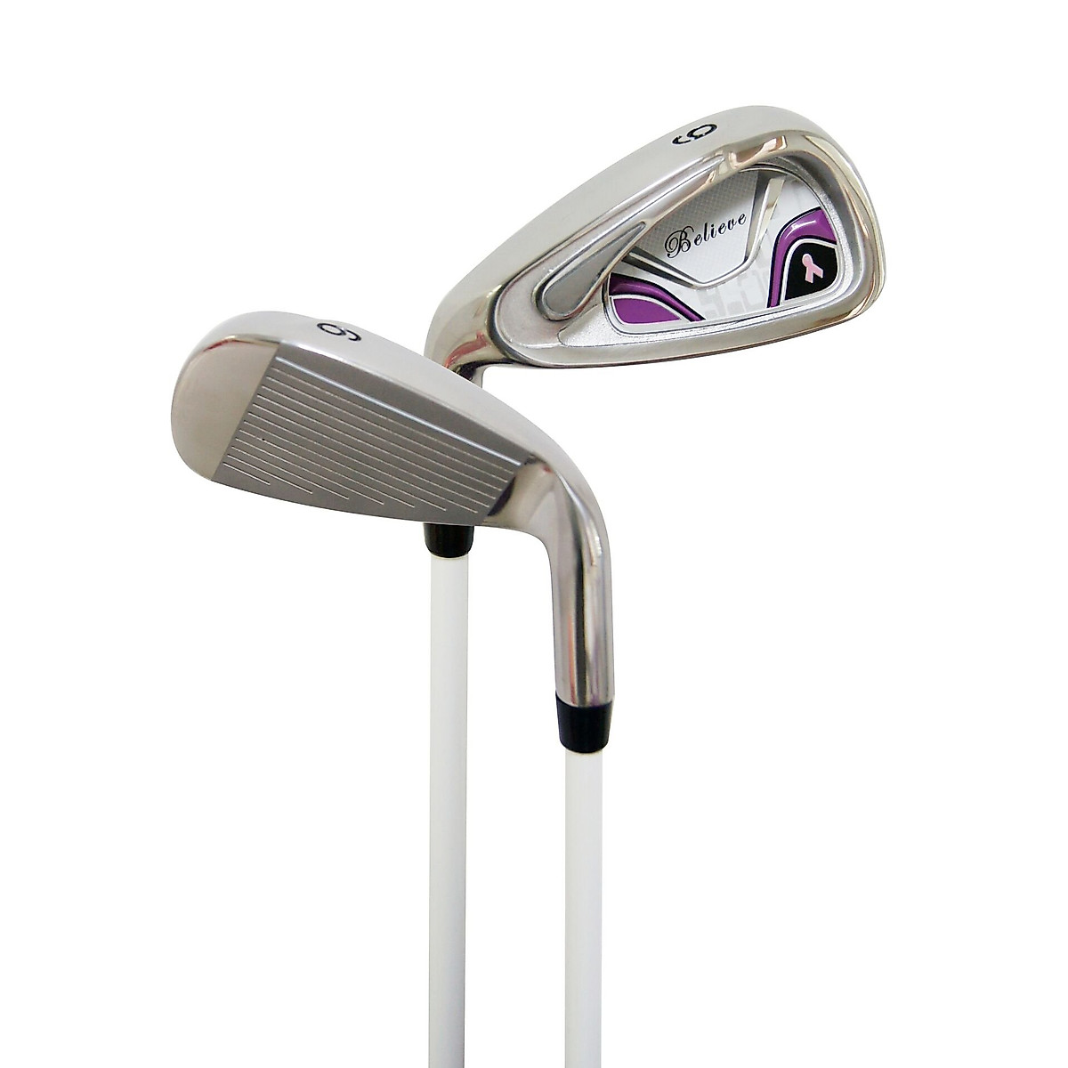 Founders Club Left Handed Believe Ladies Complete Golf Club Set Purple Left Handed (Standard)