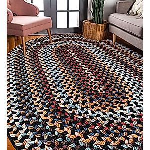 RRI Home Decor Ashley Area Rug, 4x6, Black Rock