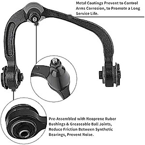 DWVO Front Control Arm Kit Compatible with 2004-2008 Ford F-150 New Body (NOT Heritage), 2006-2008 Lincoln Mark LT (all models)