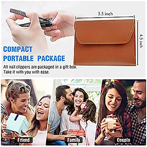 Manicure Set Professional Nail Clipper Kit, 16Pcs Stainless Steel Manicure Kit Gifts for Men Women, Manicure and Pedicure Set, Hand Foot Nail Care Tools Nail Grooming Kit with Portable Travel Case