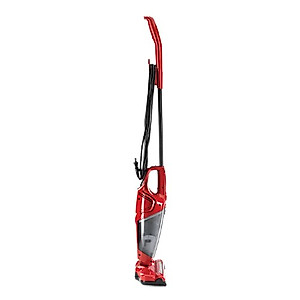 Dirt Devil Vibe 3-in-1 Vacuum Cleaner, Lightweight Corded Bagless Stick Vac with Handheld, SD20020, Red