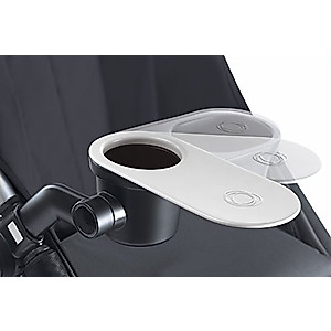 Bugaboo Snack Tray - Compatible with Fox2, Donkey3, Donkey, Donkey2, Cameleon, and Cameleon3 Strollers - Dishwasher-Safe Tray Table with Cup Holder
