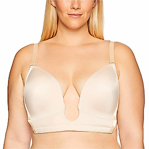 Maidenform womens Sexy Plunge Bra, Nude Size, 3 US