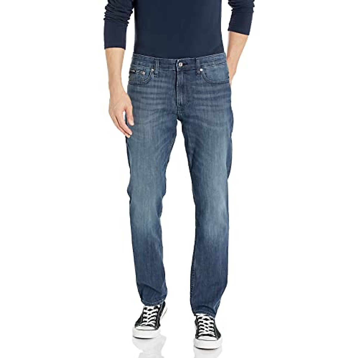 Calvin Klein Men's Slim High Stretch Jeans, Secaucus, 32x32