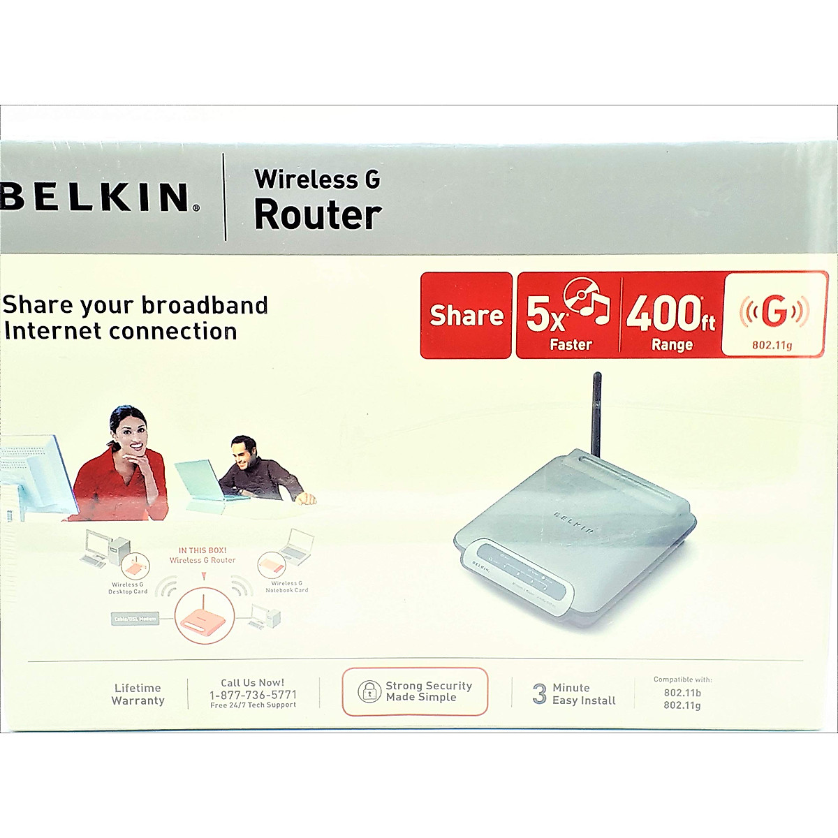 Belkin Wireless-G Router DSL/Cable Gateway