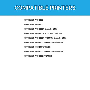 LD Products Remanufactured Replacements for HP 940 Ink Cartridges / 940 XL High Yield (Black) for use in Office Jet Pro 8000, 8500 Wireless, 8500a, 8500a Plus, 8500a Premium
