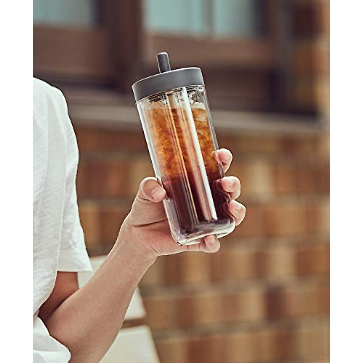 Kinto To-Go Bottle, Yellow, 16.2 fl oz (480 ml)