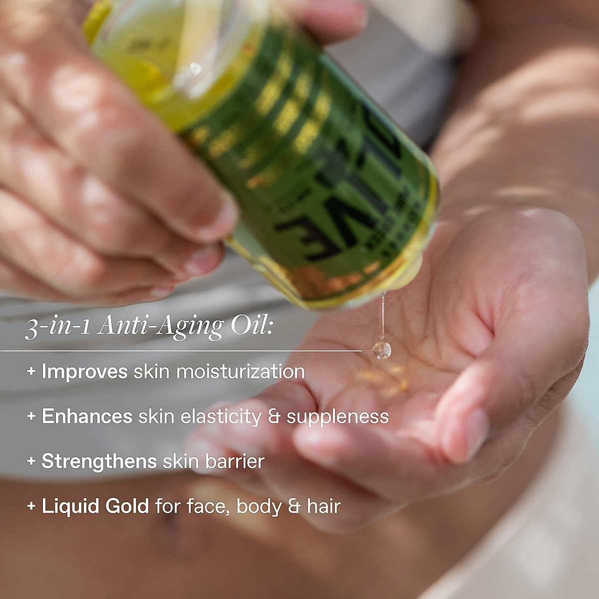 KORRES Olive 3-in-1 Nourishing Oil, 3.38 fl. oz.