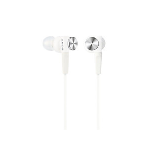 Sony In-Ear Dynamic Headphones MDR-XB50-W (White)