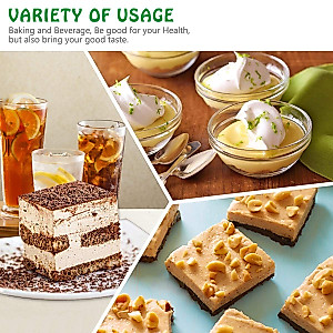 CCnature Stevia Powder Extract Natural Sweetener Zero Calorie Sugar Substitute 8 oz