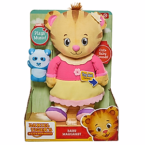 Daniel Tiger's Neighborhood Talking Baby Margaret Plush, 12 inch