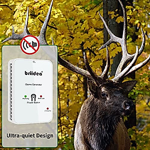 Briidea Portable Smell Control Generator Powered by USB, Lightweight and Rechargeable, Ideal for Outdoor Use