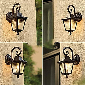 ZPTECH Outdoor wall light Wall Spotlights Outdoor Waterproof Corridor Garden Villa Balcony AisleWall Spotlights Outdoor Creative Home Courtyard Gate TerraceWall Spotlights High Taste Hanging Wall Moun