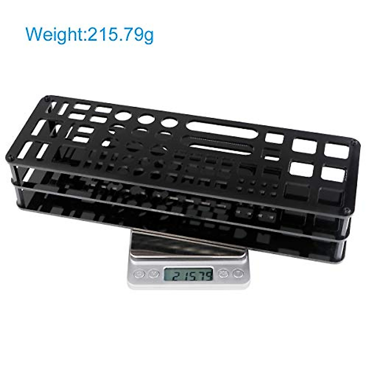 FPVERA Screwdriver Storage Rack Screwdriver Organizers for Hex Cross Screw Driver RC Tools Kit Organizers 63 Hole