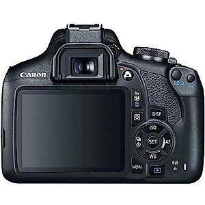 Canon EOS Rebel T7 DSLR Camera with 18-55mm Lens | Built-in Wi-Fi|24.1 MP CMOS Sensor | |DIGIC 4+ Image Processor and Full HD Videos - Expo Basic Accessories Bundle (Renewed)