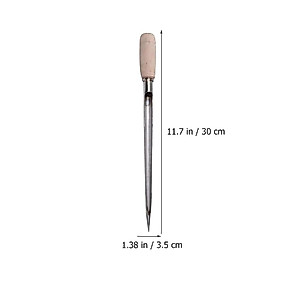 Baluue 4pcs Grain Sampler Metal Detector Turnicate Kit Outdoor Tools Grain Detector Probe Closed Sampling Agriculture Powder Sampler Stainless Steel Rice Sampler to Rotate Food