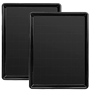 Confote 2 pcs 27 X 20.7 inch Replacement Tray for Dog Crate Pans Plastic Bottom for Pet Cages Crates Kennels Dogs Cat Rabbit Ferret Critter