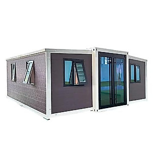 New Expandable Container House Modern Style Container Home with 2 Bedrooms and Full Bathroom