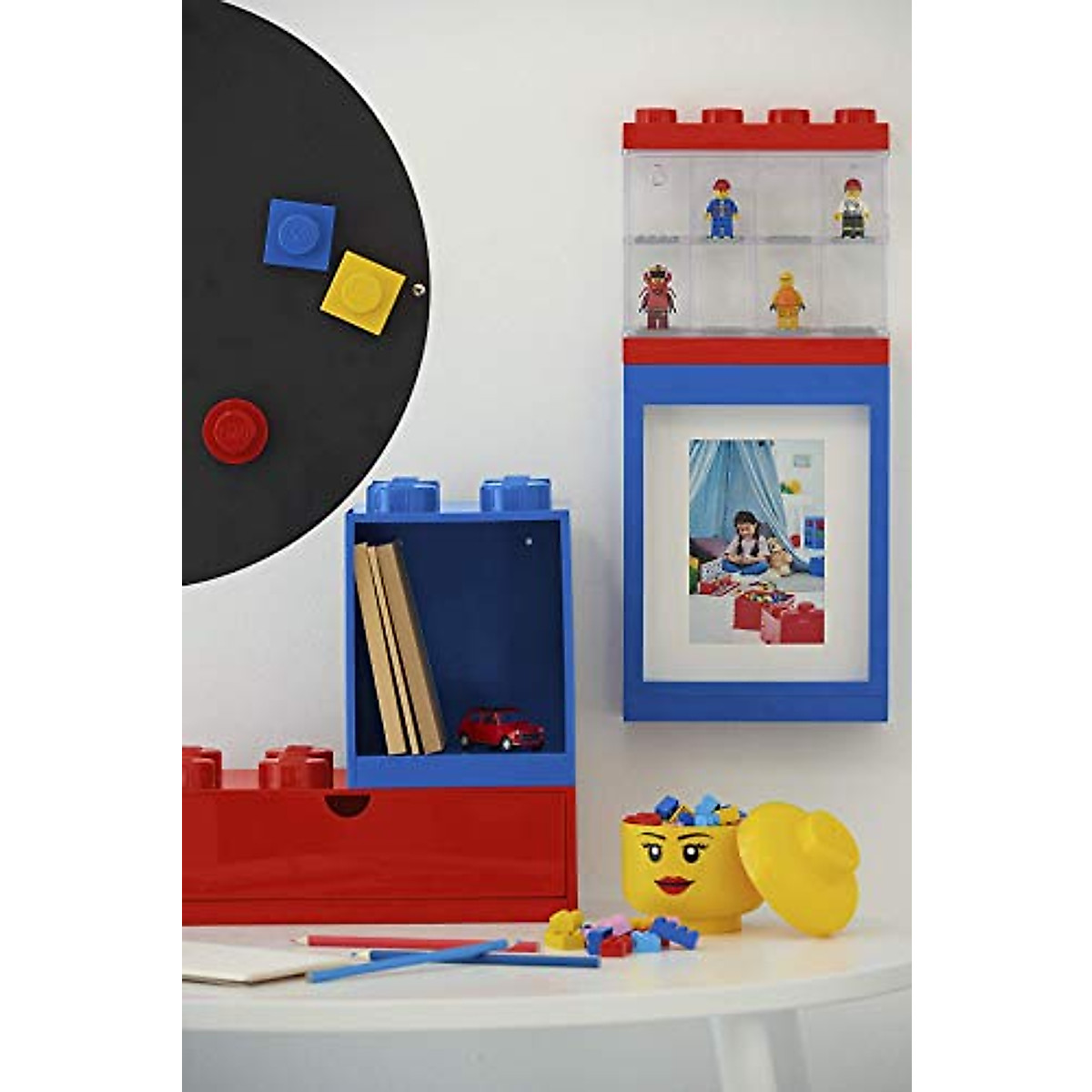 Room Copenhagen LEGO Storage Head Mini, Boy, Polypropylene