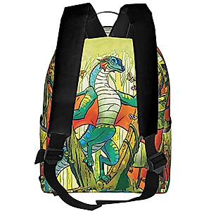 Wings-Of Fire Poster Lightweight Daypack Backpack Student School Bag Shoulders Satchel Bookbag Knapsack