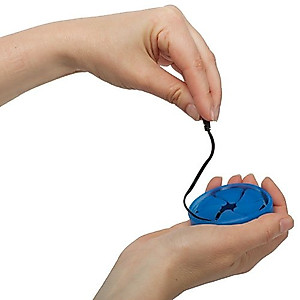 Digital Innovations The Nest – Tangle-Free Earphone / Earbud Case, Durable and Compact Storage System, Blue