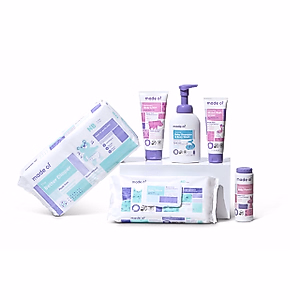 MADE OF The Better Baby Diapers - Hypoallergenic Diapers for Sensitive Skin, Unscented, 10 Hour Absorbency - Pediatrician and Dermatologist Tested - Size 1 (44 Count)