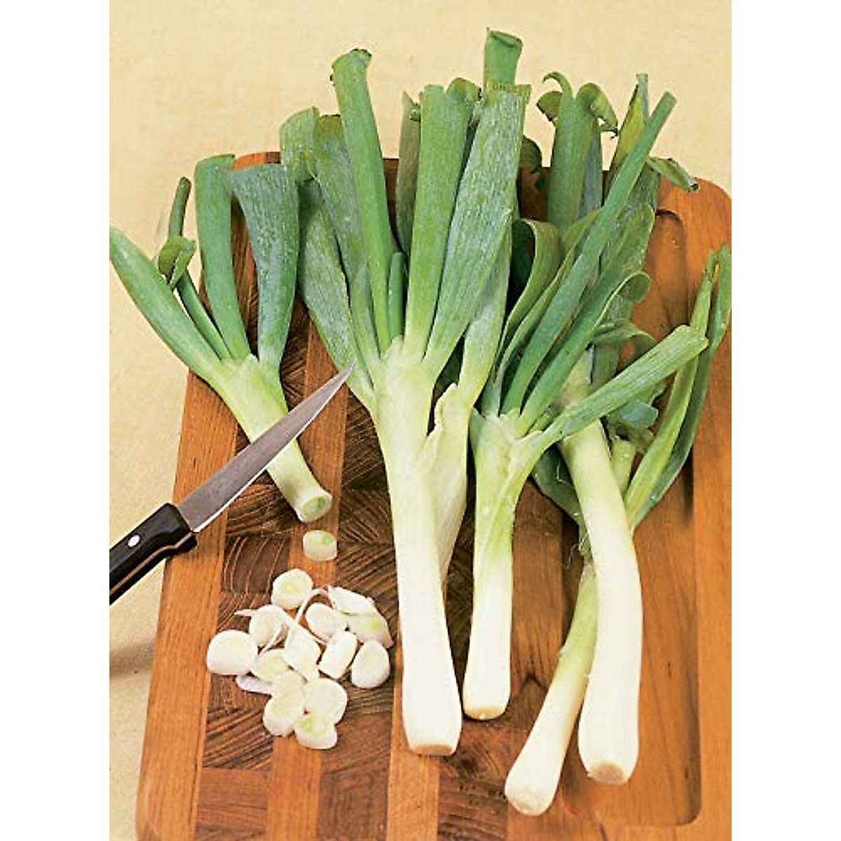 Large American Flag Leek Seeds for Planting (300mg) | Non GMO, Heirloom, USA Seeds | Garden Vegetable Scallion Onion | Crisp Sweet Flavor Great Tasting