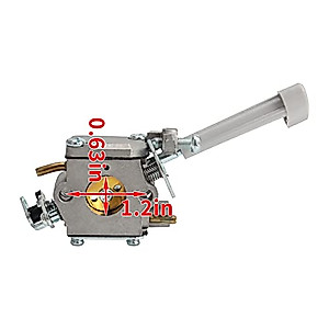 Carbbia BP42 Carburetor 308054079 308054093 WT-1086 w/Air Filter 900777005 for Ryobi RY08420A RY08420 Backpack Blower 530069247 Carb Tune Up Kit Air Filter Adjustment Tool
