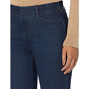 Amazon Essentials Women's Pull-On Knit Jegging (Available in Plus Size), Dark Wash, Large