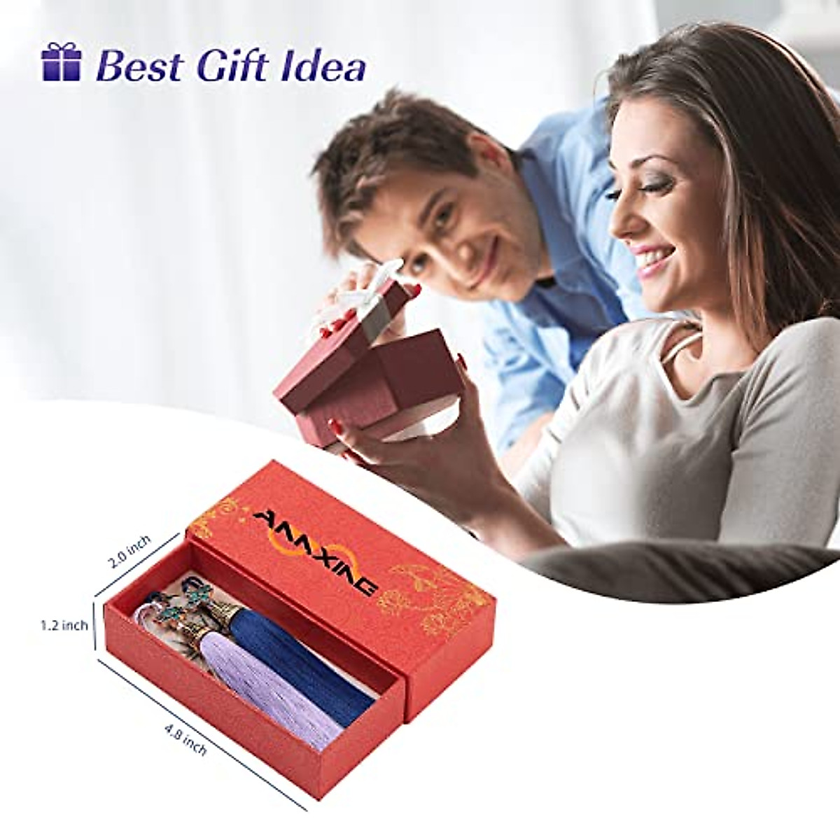 Annxing Leaf Carving Bookmarks for Women Craft Unique Gift with Tassels Ctue Lover Book Marks for Reader Men and Kids Creative Leaf Carving 2PCS, Green