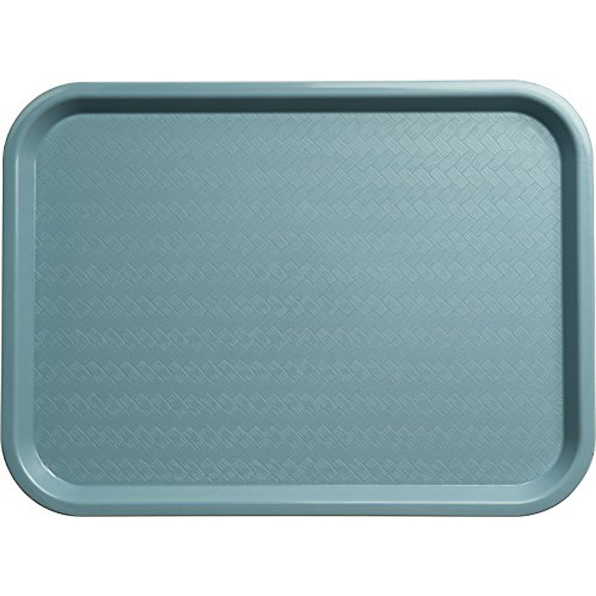 CFS Cafe Plastic Fast Food Tray, 12" x 16", Slate