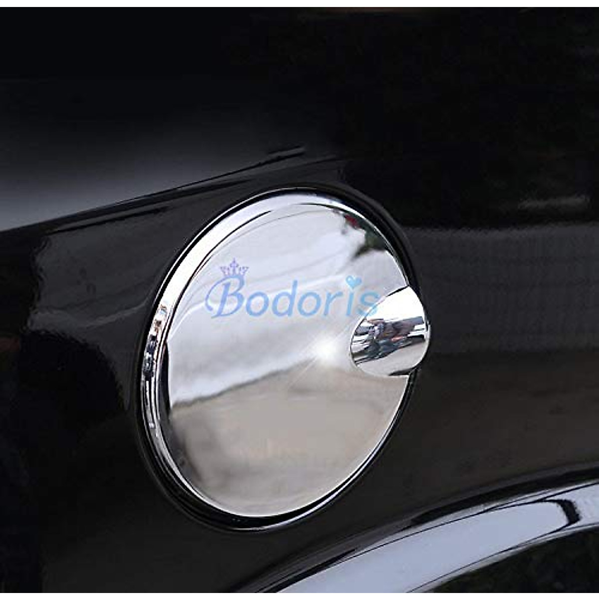for Dodge Journey JUCV 2009-2018 Silver Color Fuel Tank Cover Gas Oil Box Cap Panel Chrome Car Styling Accessories