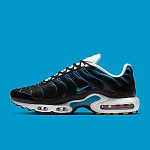 Nike Men's Shoes Air Max Plus Black Laser Blue CZ8687-001 (Numeric_9_Point_5)