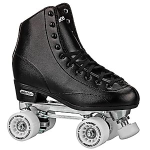 Pacer Stratos Traditional Quad Roller Skates, Black sz 11