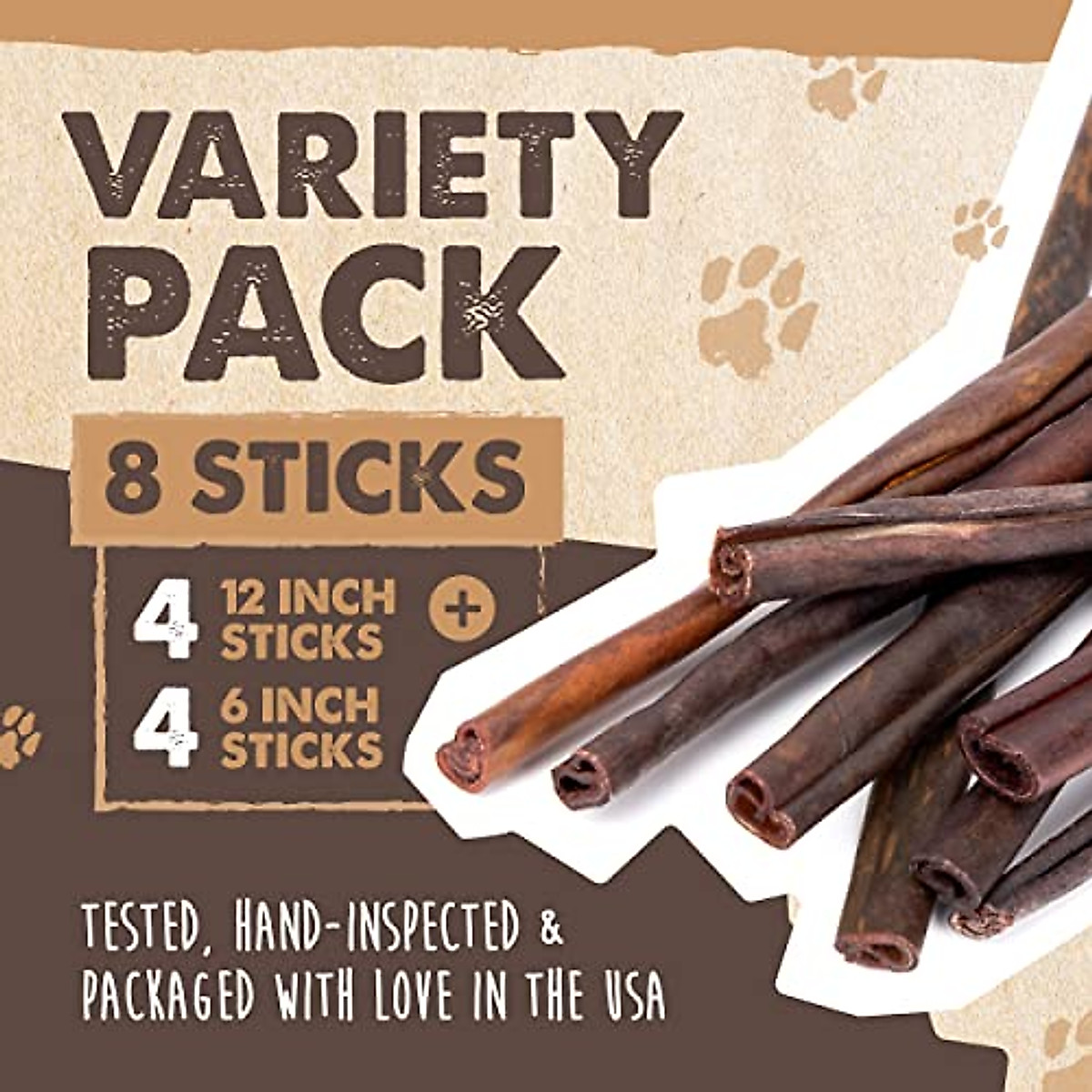 Mighty Paw Collagen Sticks for Dogs | Long Lasting Dog Chews. Rawhide Free Dog Chews Long Lasting. Collagen Chews for Dogs. Dog Chew Sticks. Beef Collagen Sticks for Dogs. Dog Chew Treats. (8 Pack)