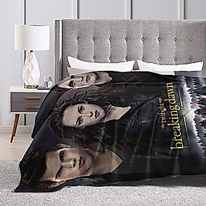 Twilight Blanket Flannel 50"X40" Blankets for Bedding Couch Sofa Living Room Throws All Season