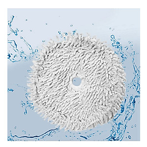 Wet Mopping Pads For Dreametech W10 for Dreame w10 Robot Vacuum Replacement Accessories,Parts Replacement Mop Cloths