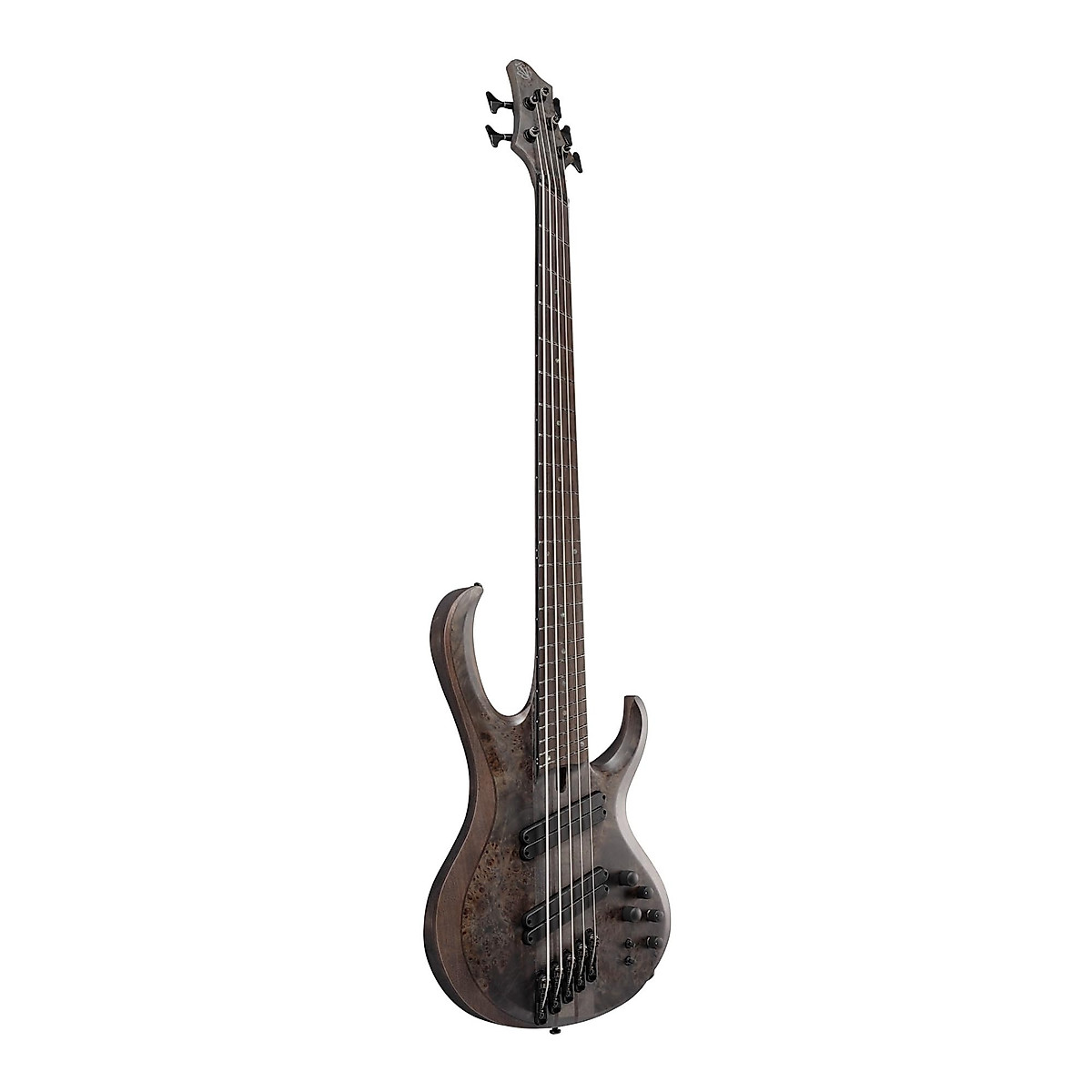 Ibanez BTB805MS 5-string Bass Guitar - Transparent Gray Flat