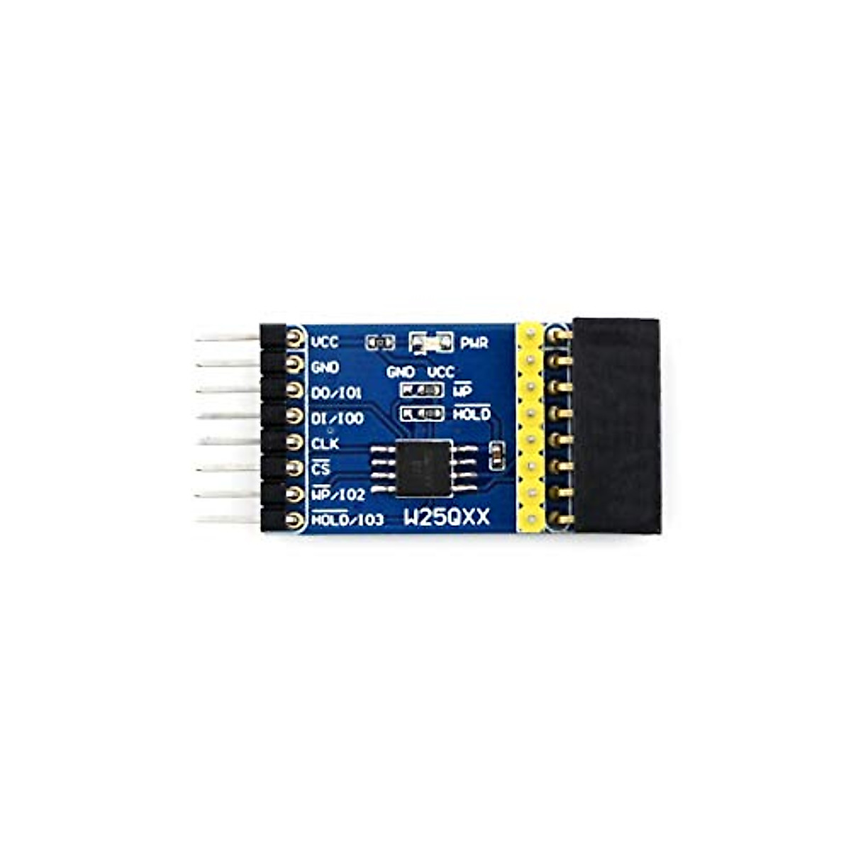 Waveshare Onboard Serial NOR Flash Memory W25Q128JV DataFlash Module Supports STM32F7 Series Quad-SPI Interface