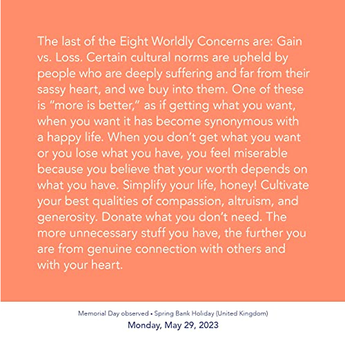 5-Minute Daily Meditations Page-A-Day Calendar 2023: A Year of Growth Authenticity, and Introspection