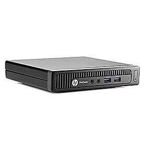HP Elite 600 G1 Micro Desktop Computer Ultra Small Tiny PC (Intel Core i3-4160T, 8GB Ram, 500GB HDD, WiFi, USB 3.0) Win 10 Pro (Renewed)