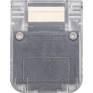 NUHFUFA TF Card Reader GC2SD Memory Card Adapter Micro SD Card Reader for NS GameCube Wii Console (Transparent)