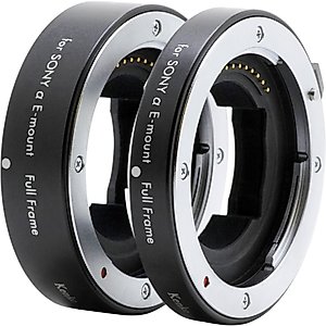 Kenko KE-NAHDGSE DG Food Rings 10 mm/16 mm for Sony E-Mount Connection Full Format Black