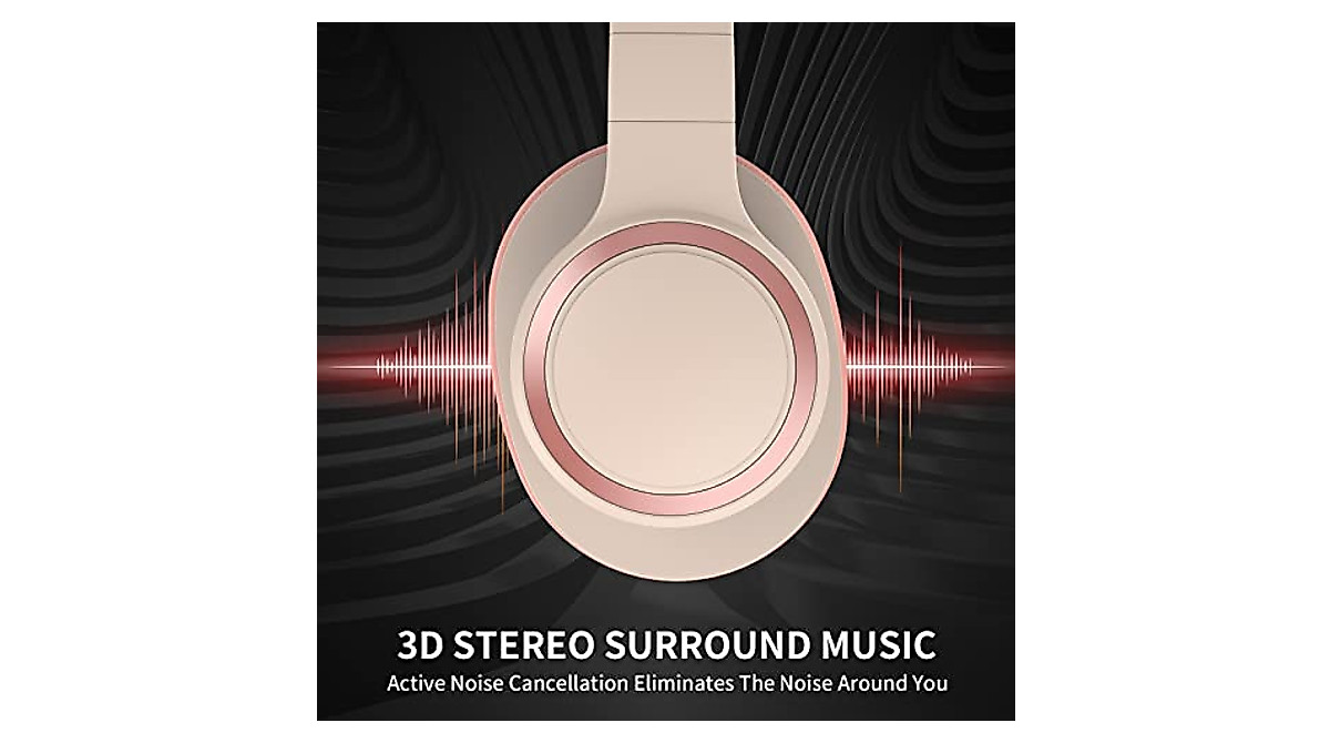 Wireless Headphone - 50H Battery Life & Comfort