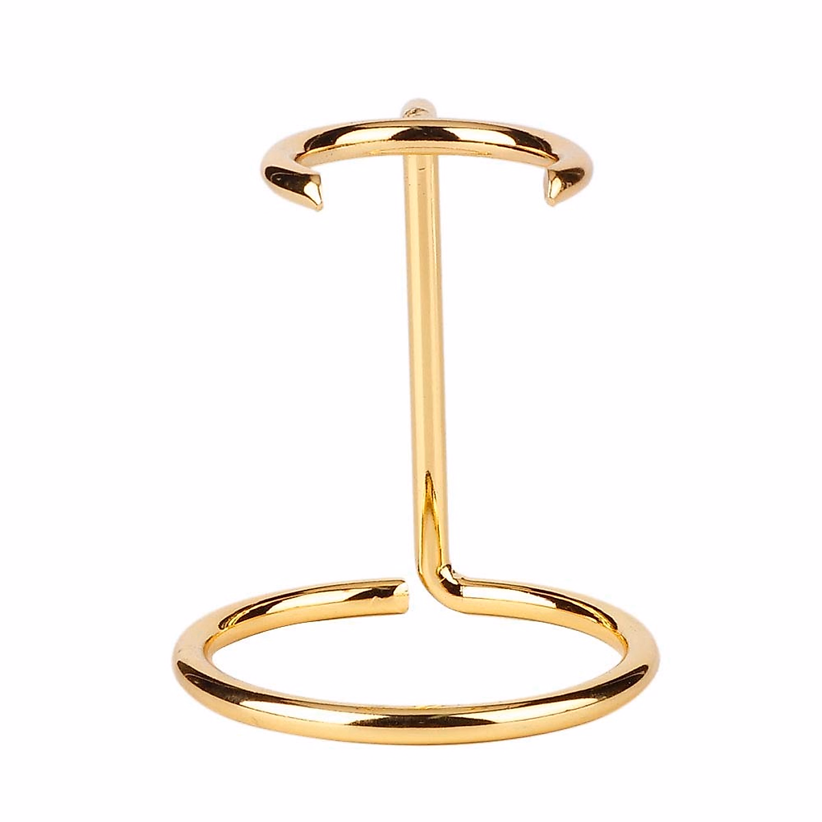 Shaving Brush Stand, Brush Shaving Holder, Stainless Steel Stand Holder Lightweight Space Saver Shave Brush Stand for Daily Shaving and Barber Tool