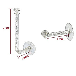 8 Pack Adhesive Scrunchie Hair Hairband Tie Holder - Hair Accessories Wall Hooks Stand Organizer Storage Holder for Girl Women Gifts Diy